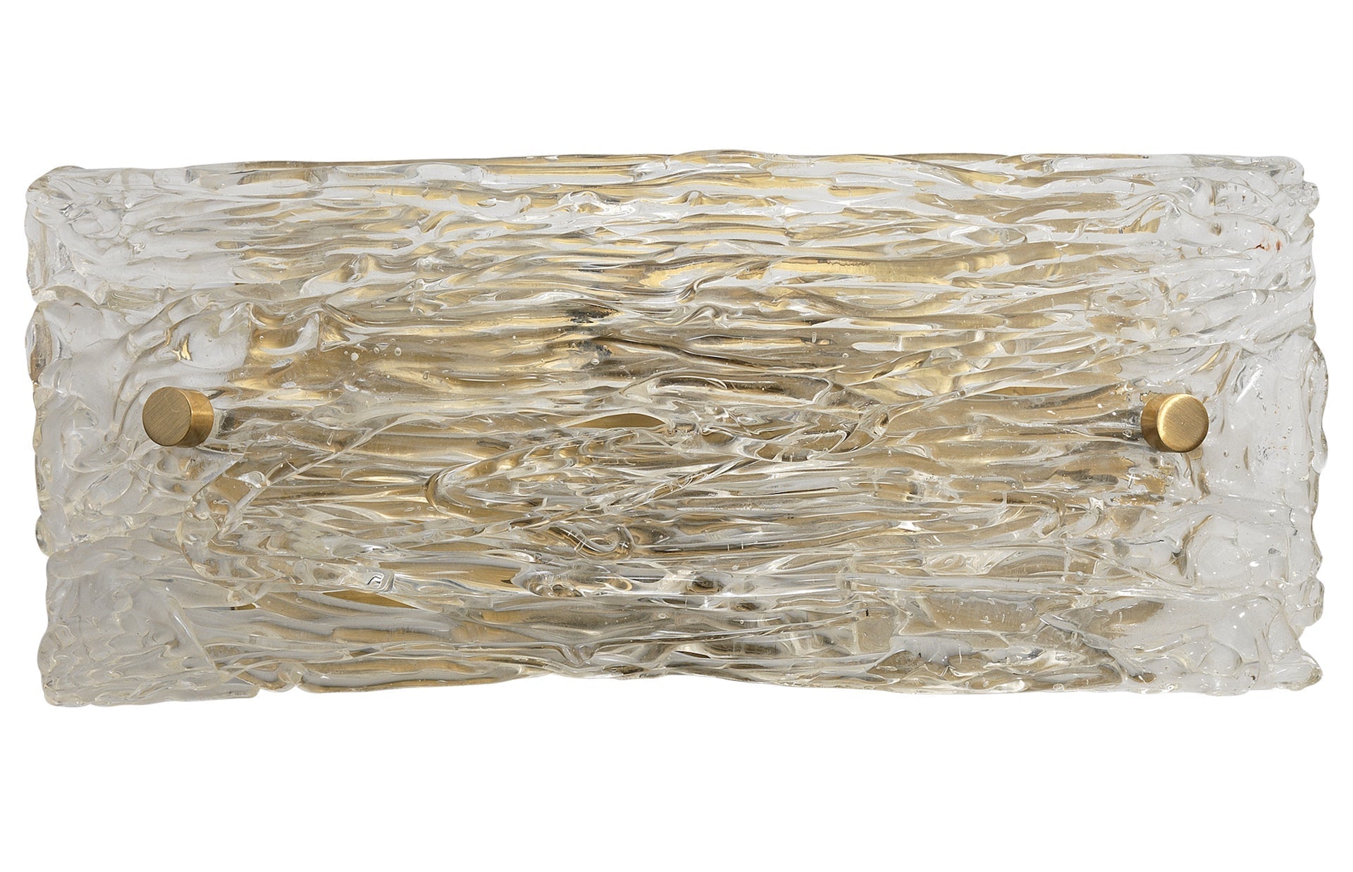 Swan Ambient Art Glass Beveled Sconce Wall Light – Circa