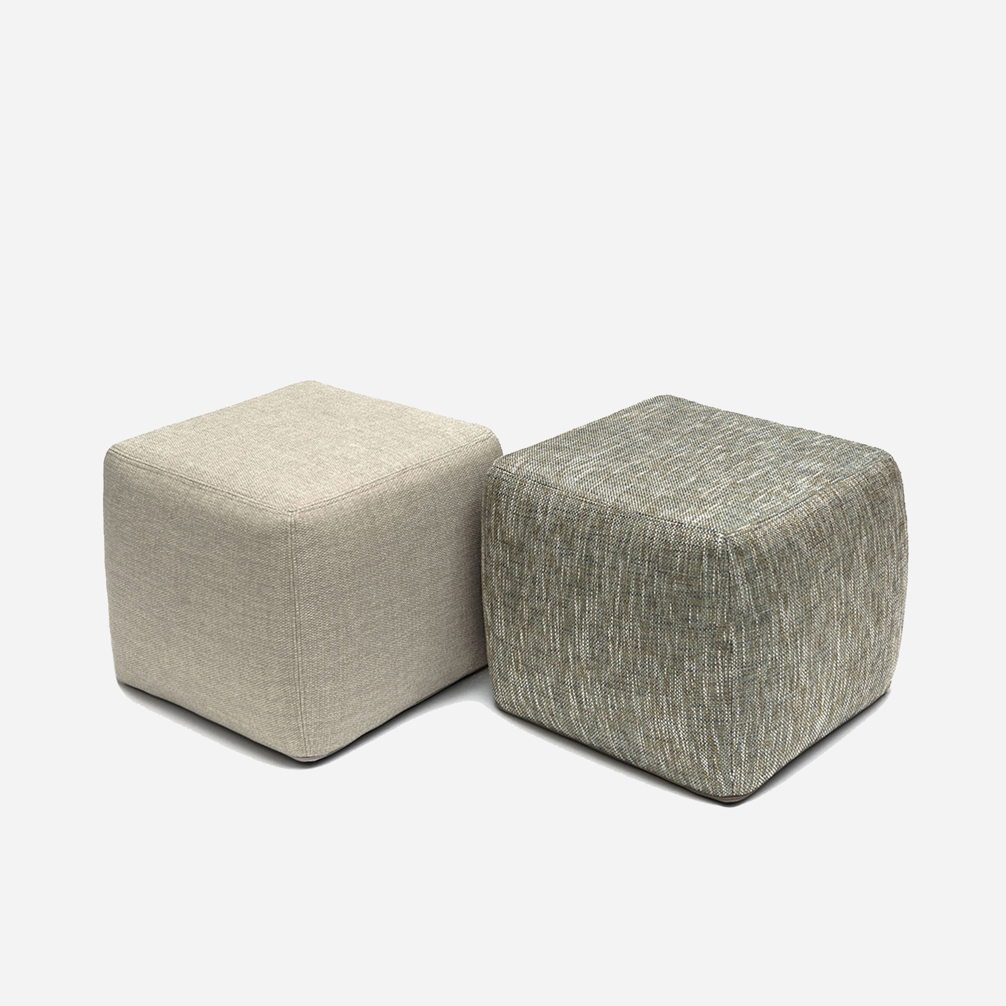 Square Pouf Side Table – Circa